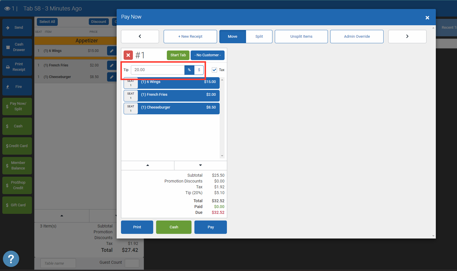 How to Add a Tip – foreUP (800.929.5737)