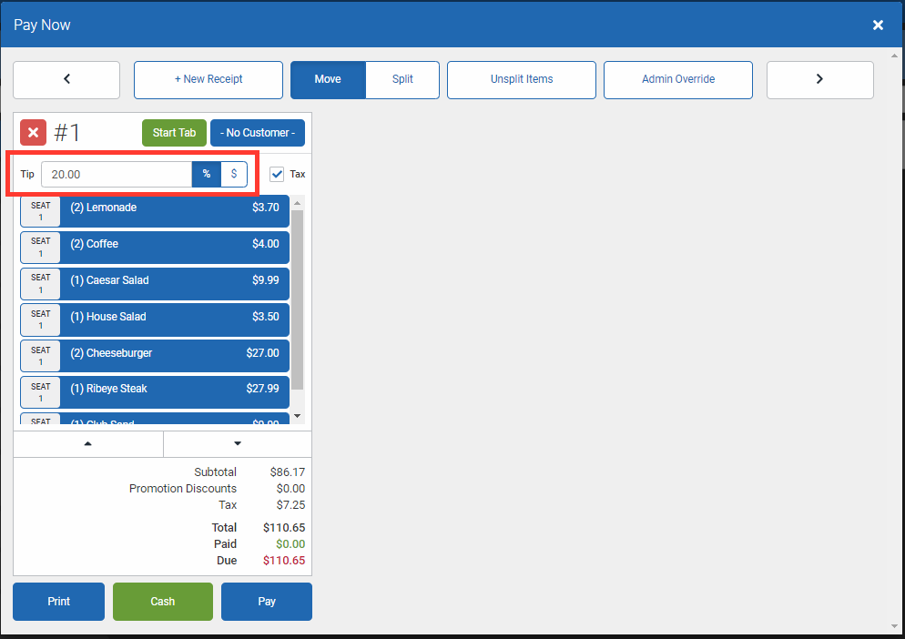 How to Setup Auto Gratuity – foreUP (800.929.5737)