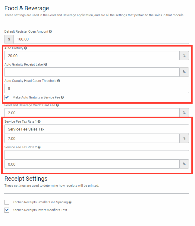 How to Setup Auto Gratuity – foreUP (800.929.5737)