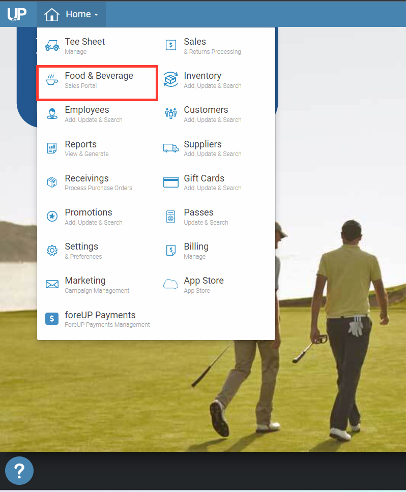 How to Login to Food and Beverage – foreUP (800.929.5737)