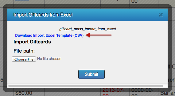 Importing Gift Cards – foreUP (800.929.5737)