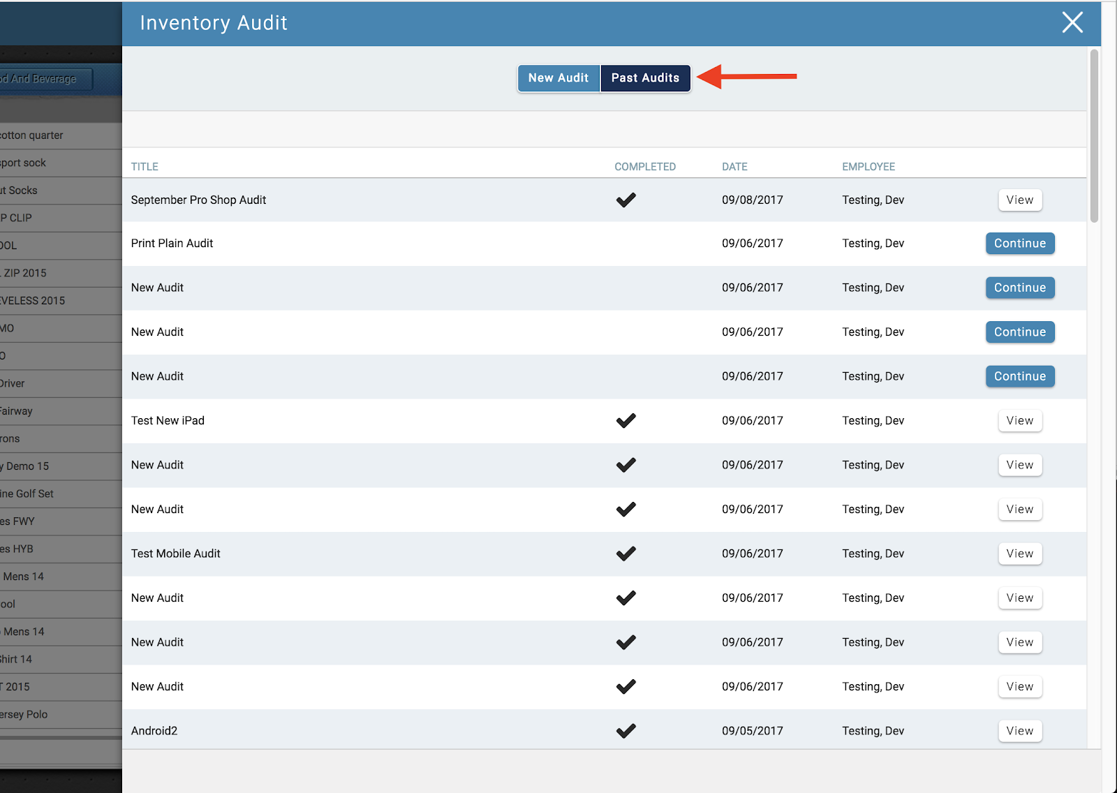 Performing an Inventory Audit – foreUP (800.929.5737)