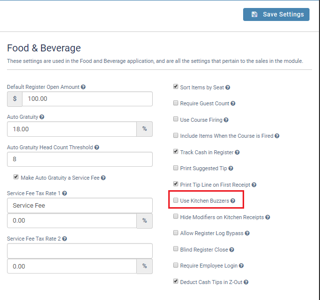 How to Setup a Kitchen Buzzer – foreUP (800.929.5737)