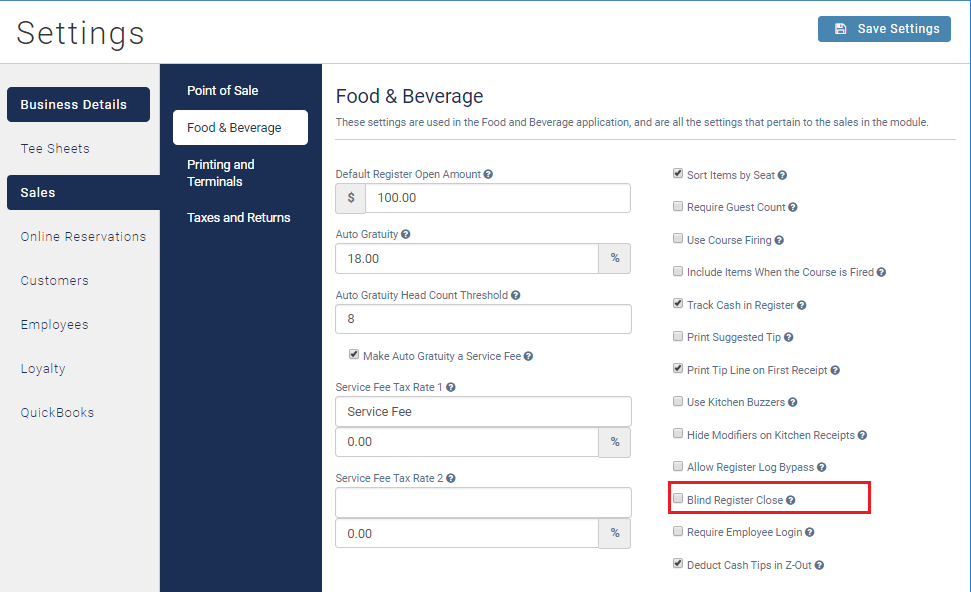 How to Make a Register Log a Blind Register Close – foreUP (800.929.5737)