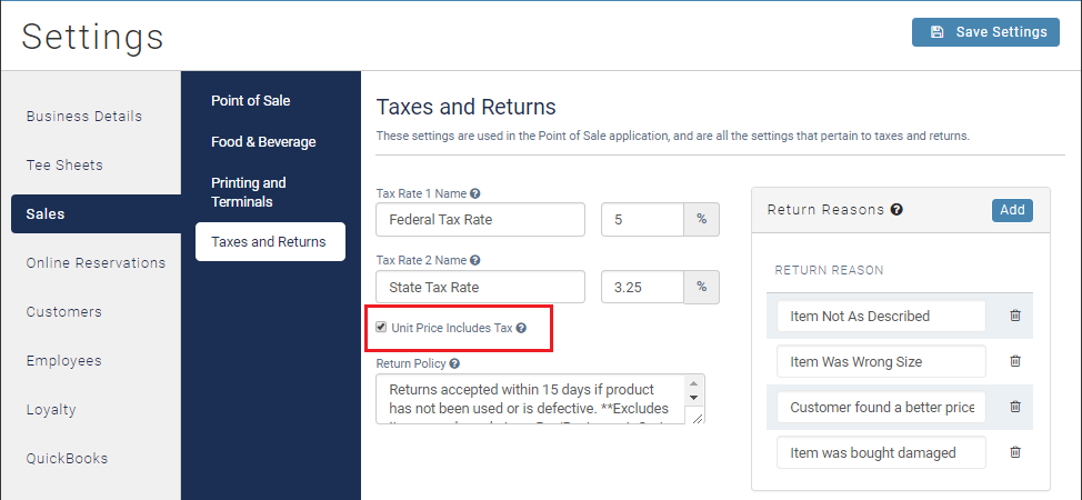 How To Include Tax in the Unit Price – foreUP (800.929.5737)