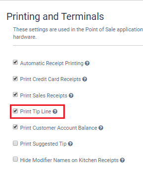 How to Add or Remove Tip Lines on Receipts – foreUP (800.929.5737)