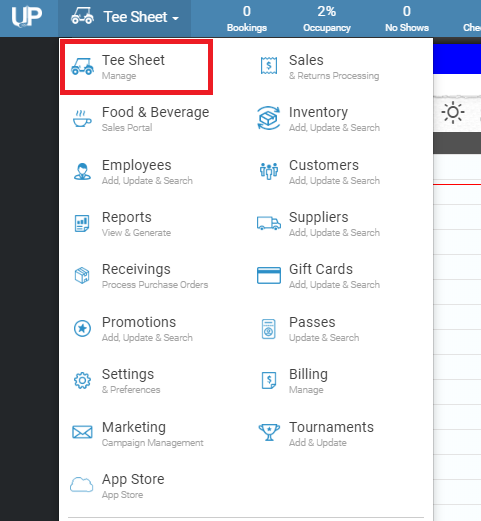 Printing the Tee Sheet – foreUP (800.929.5737)