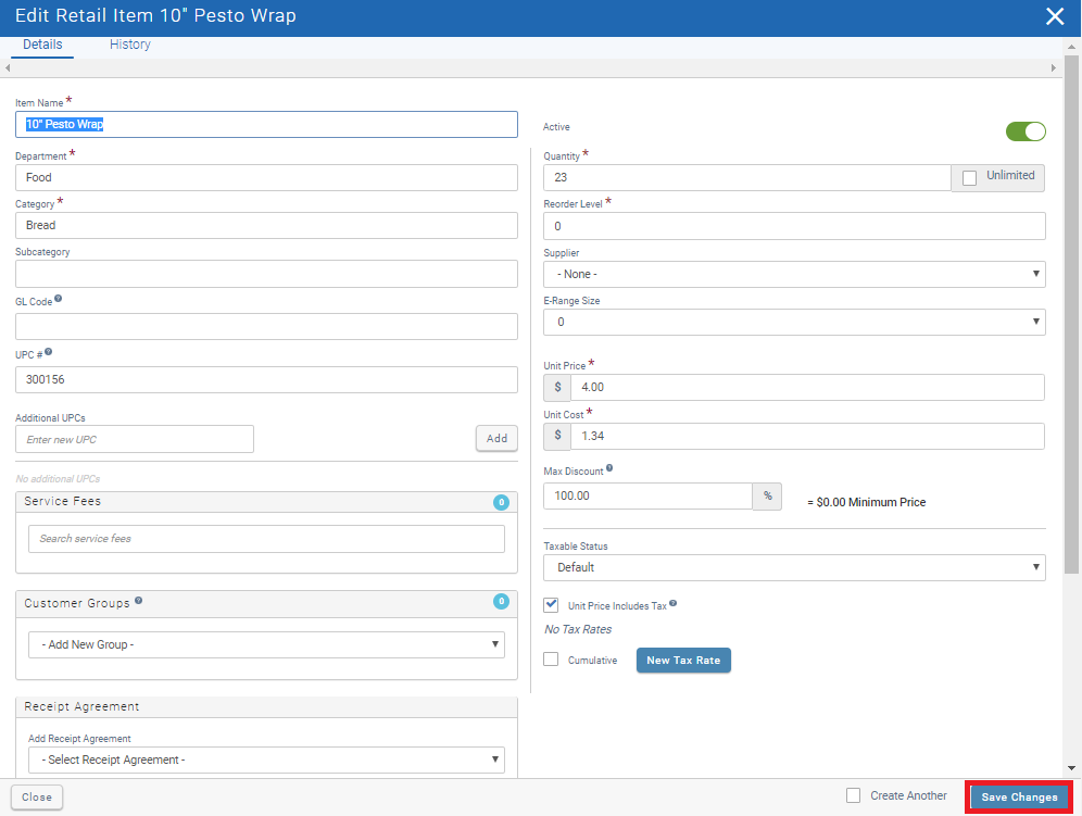 Deleting and Editing Inventory Items – foreUP (800.929.5737)