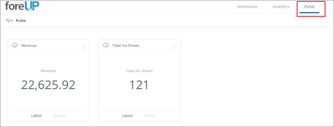 foreUP Business Intelligence - General Navigation – foreUP (800.929.5737)