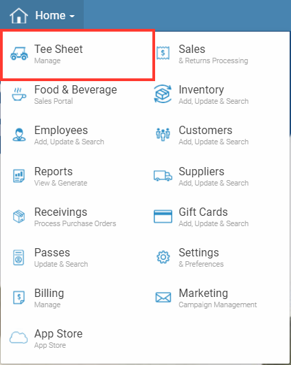 Using the Calendar on the Tee Sheet – foreUP (800.929.5737)