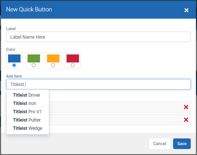 How to Create Quick Buttons – foreUP (800.929.5737)